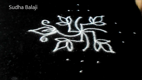 Chukki rangoli designs rangoli by dots