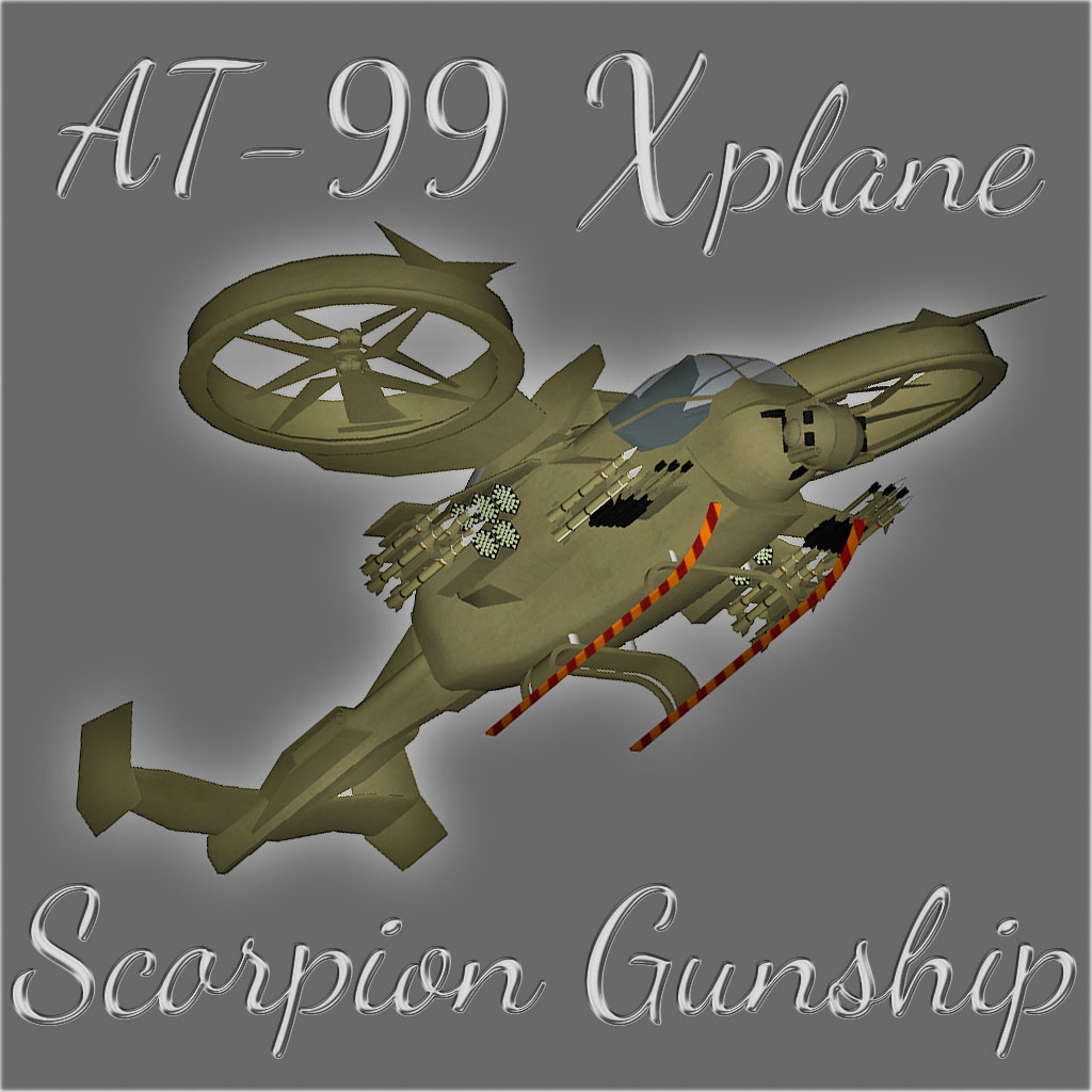 The AT-99 “Scorpion” Gunship for x-plane
