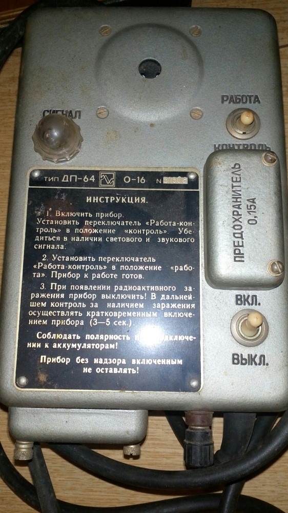 Promieniotwórczość wokół nas - fakty i mity: Indykator-sygnalizator ...