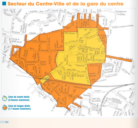 Y voir de plus près: Parcmètres à Gagny: la plus grande surface