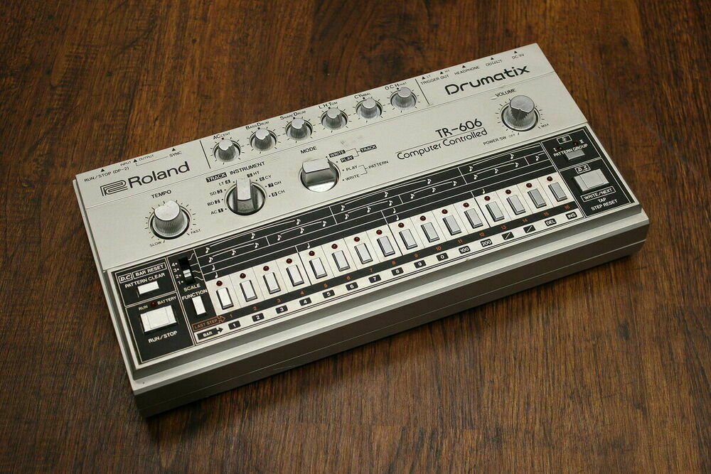 MATRIXSYNTH: Roland TR-606 Drumatix Analog Drum Machine SN 207890