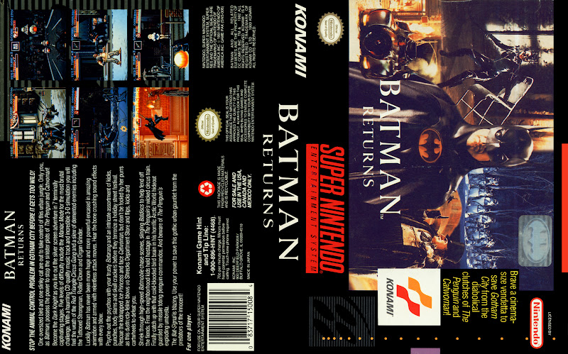 Gamer Labels: Batman Returns