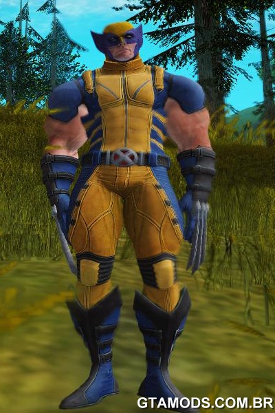 GTA MODS - Skin Wolverine X-Men