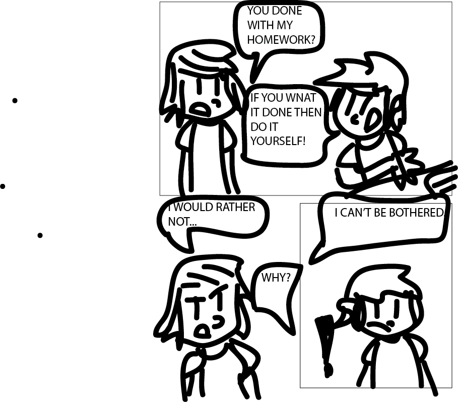 COMICS: COMIC STRIP TEST RUN FROM ADOBE ILLUSTRATOR CS5