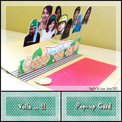 Voglia De Luxe: Farewell Pop-up Card