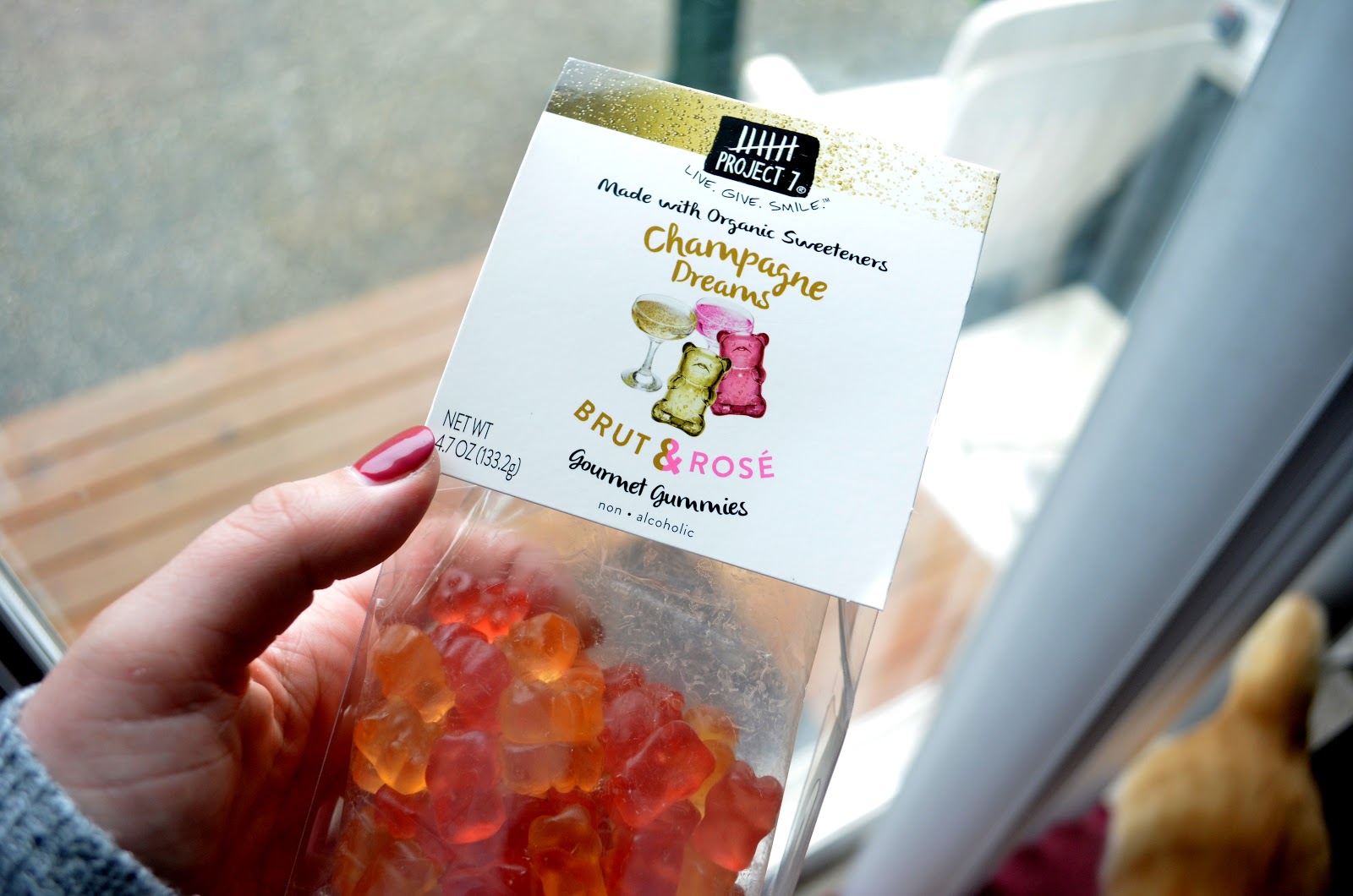 KJR Beauty: Project 7 Champagne Gummy Bears