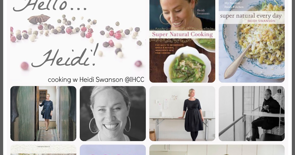 I Heart Cooking Clubs: Hello Heidi! (Welcoming Heidi Swanson to IHCC!)