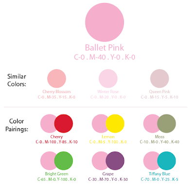 Ideas by Andrea: Color of the Week - Ballet Pink