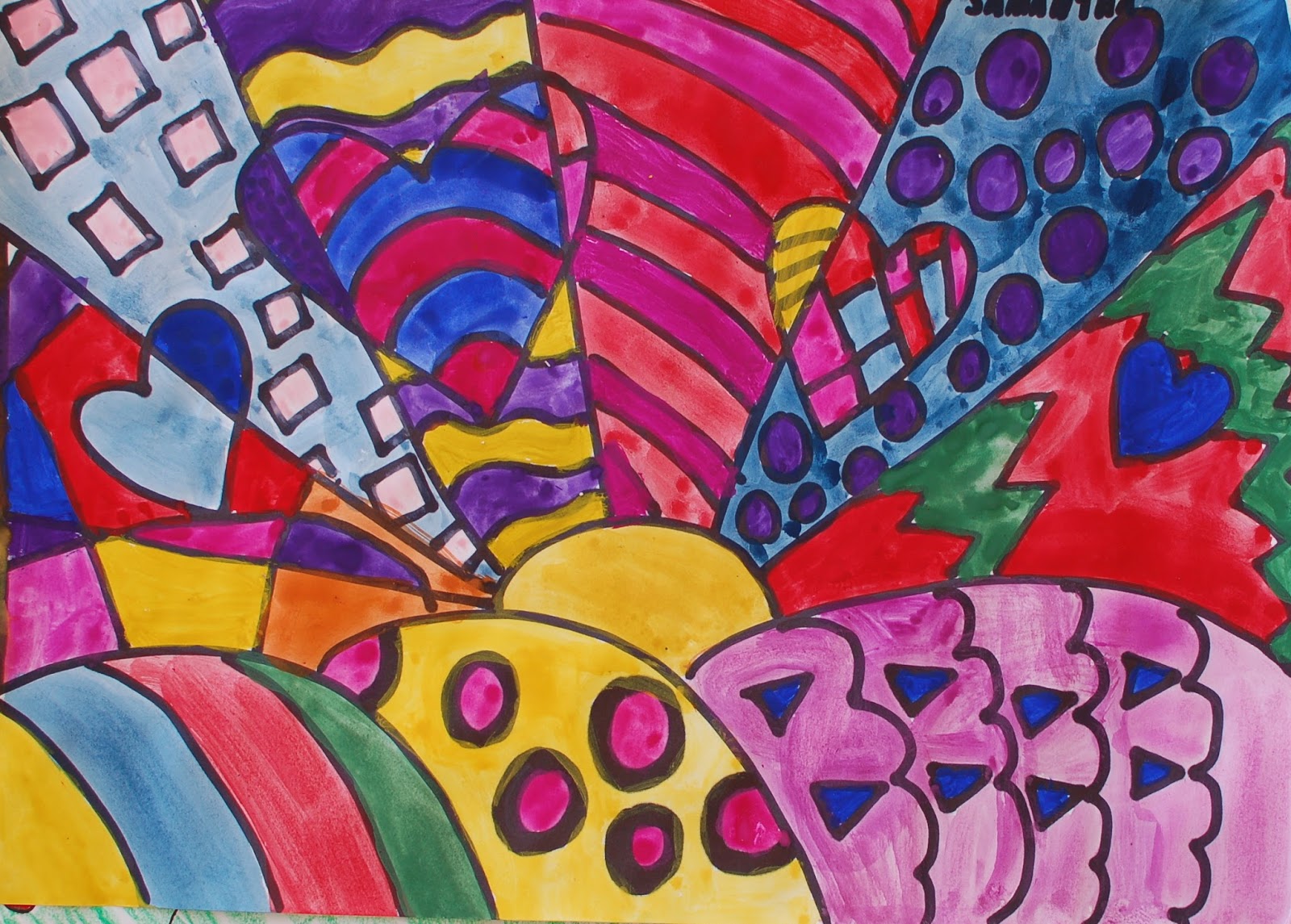 Sunnyside Art House: Romero Britto Valentines Hearts