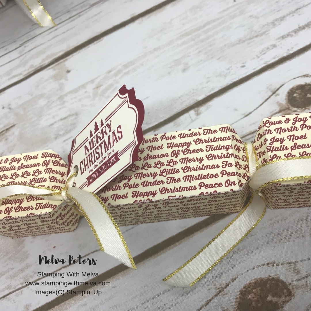 Christmas Crackers / Stamping With Melva