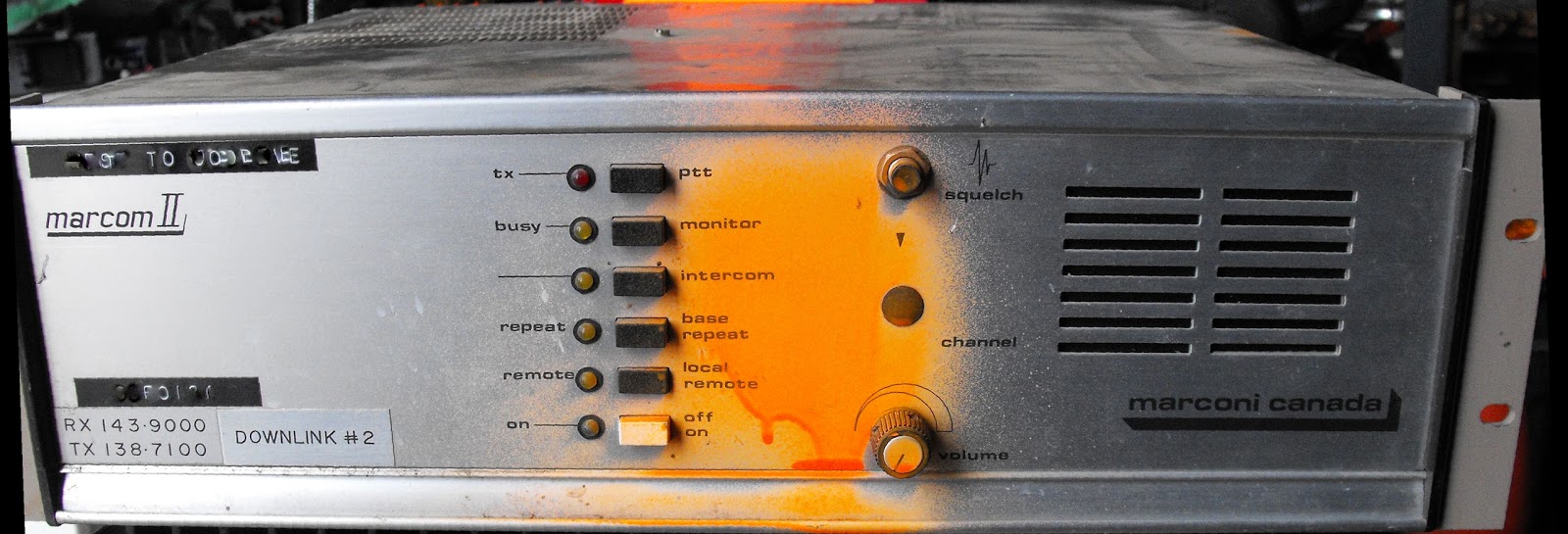 Recycled Radios: Canadian Marconi DK66 - Transmitter - Receiver