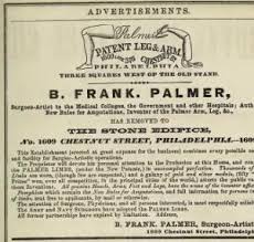 The Palmer Patent Leg: Primary Source Texts ~ Civil War Rx