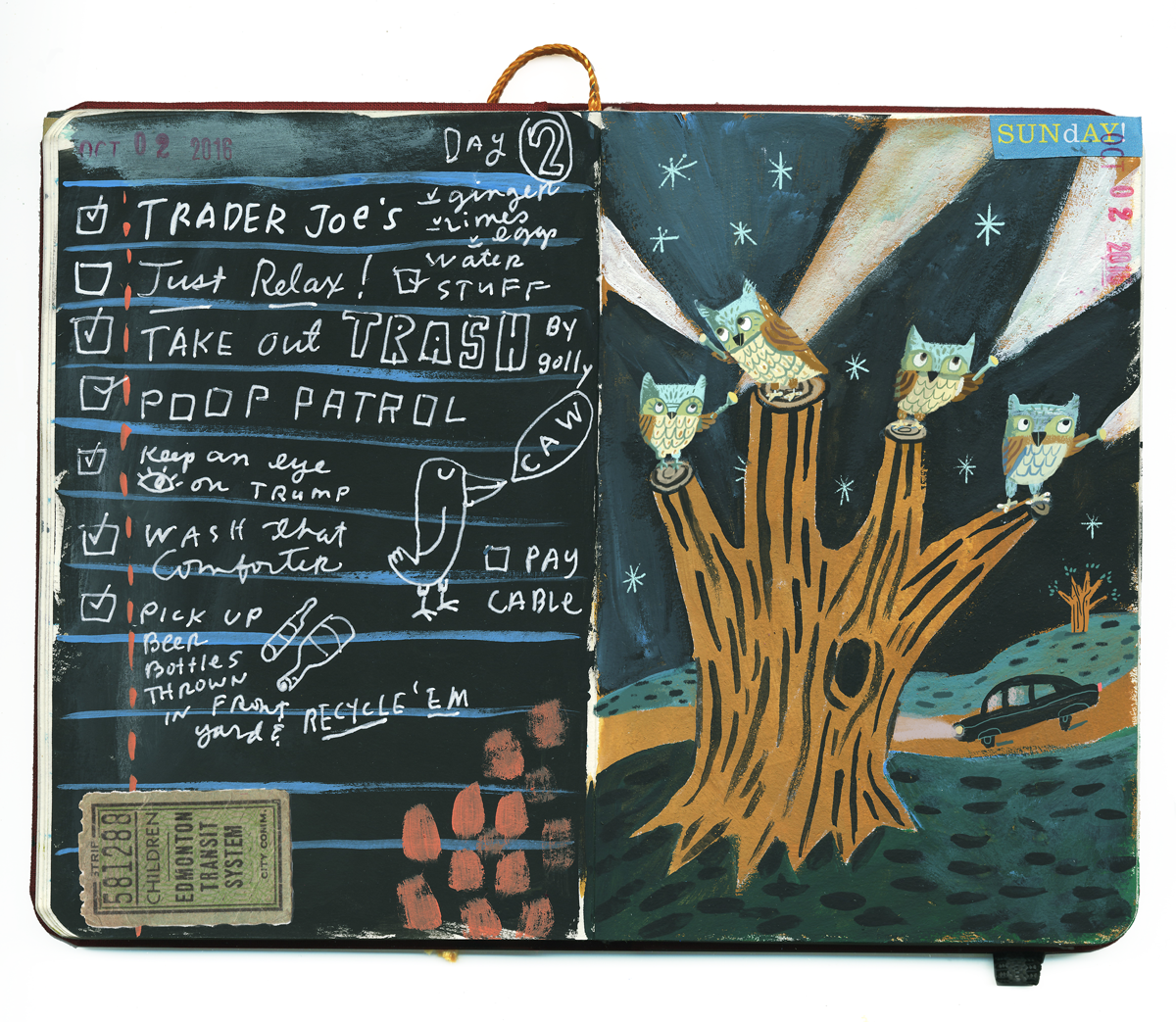 Oh, by the way...: BEAUTY: Illustration--Stephanie Birdsong