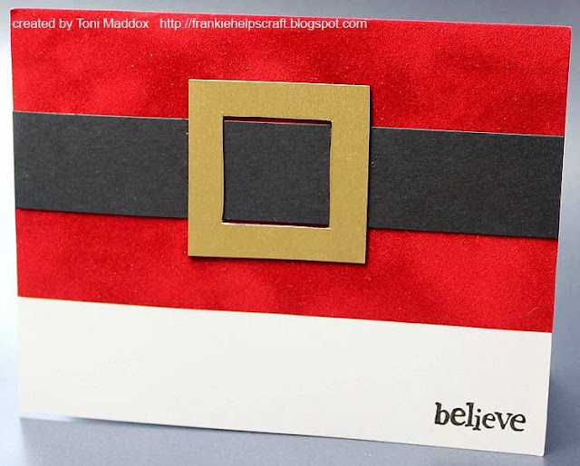 Frankie Helps Craft: Santa, Baby