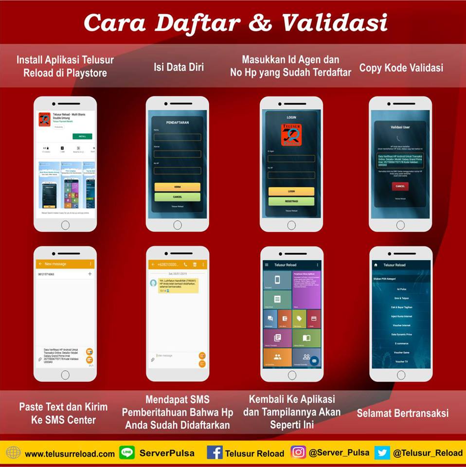 Cara Transaksi Pulsa Menggunakan Aplikasi Android - Telusur Reload