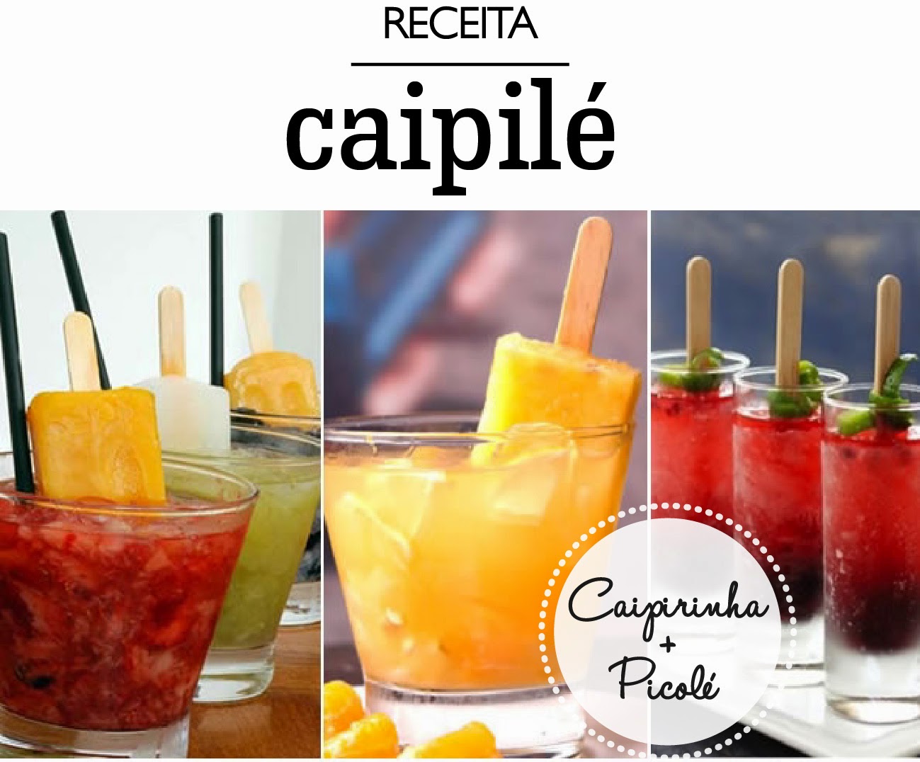 Chicaboom: Receita: Caipilé