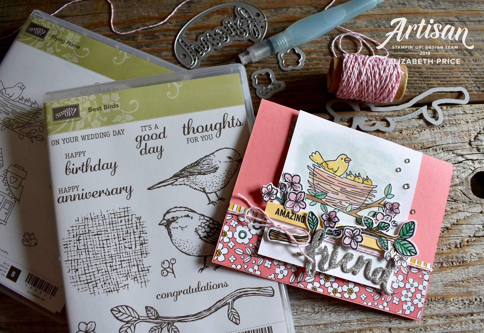 Seeing Ink Spots: Bird Stamp Sets for Hand Stamped Sentiments #286