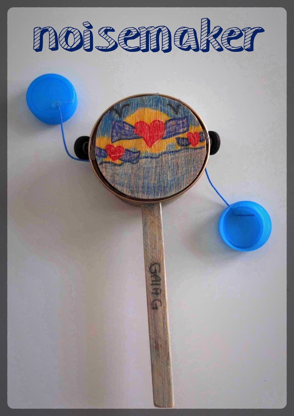 our Jewish little place: Childen DIY gragger