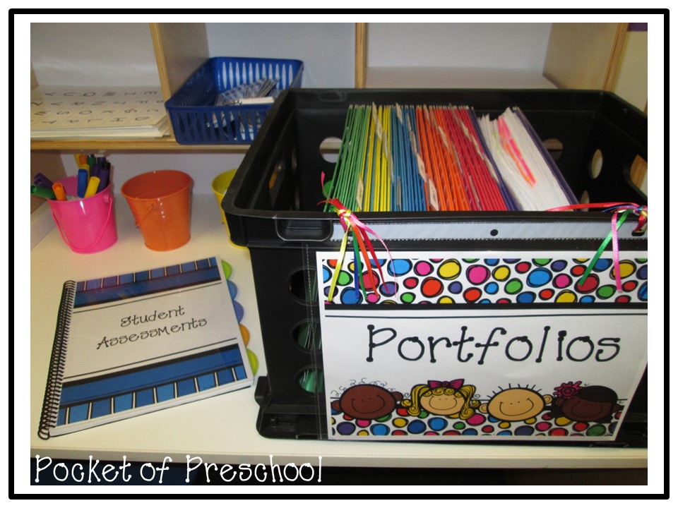 Portfolio Made Easy & GIVEAWAY - Pocket of Preschool