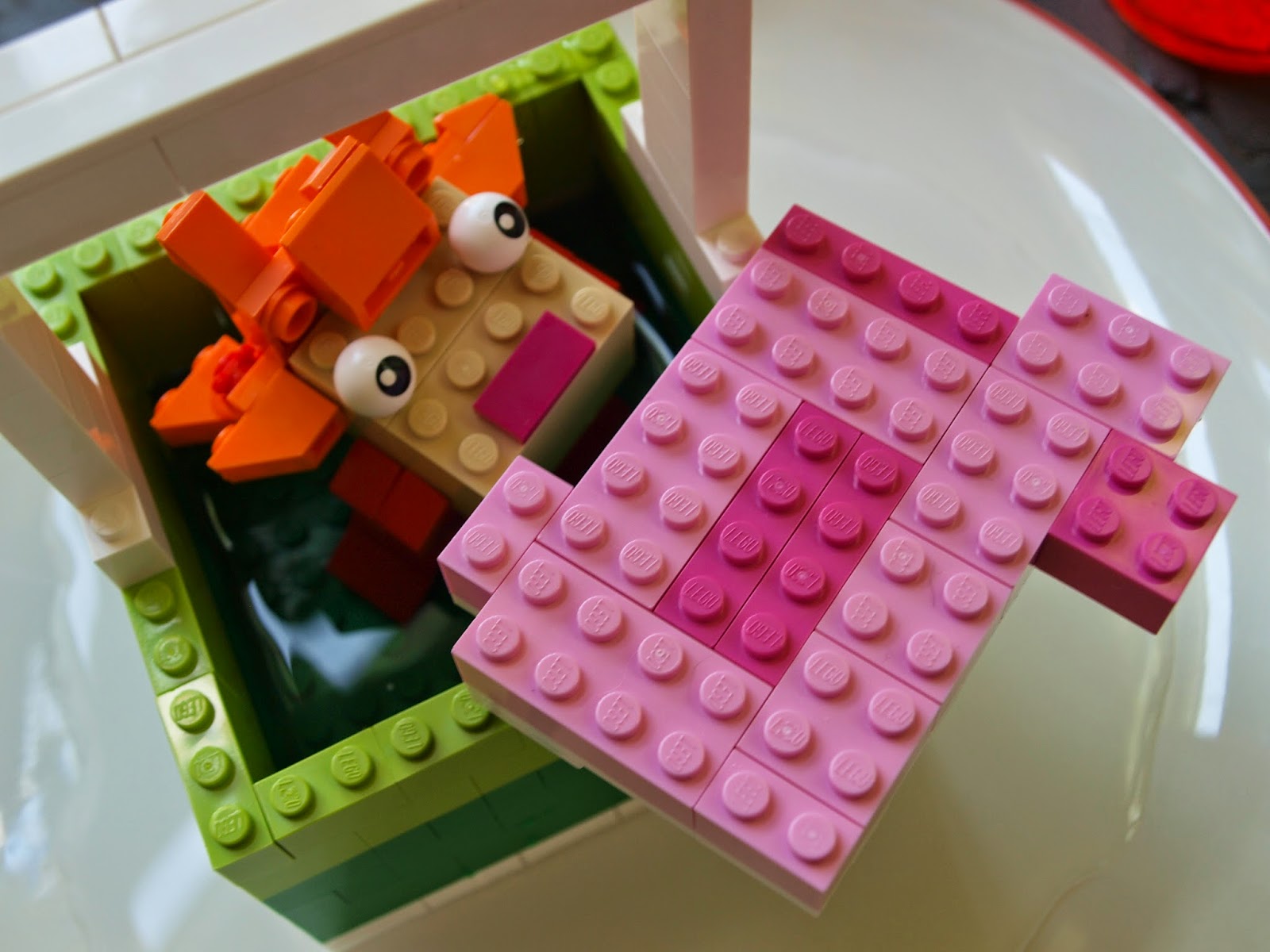 Lego a Day Diary: 04/16/2014 Ponyo! Ponyo! Ponyo! Fishy in the Sea!