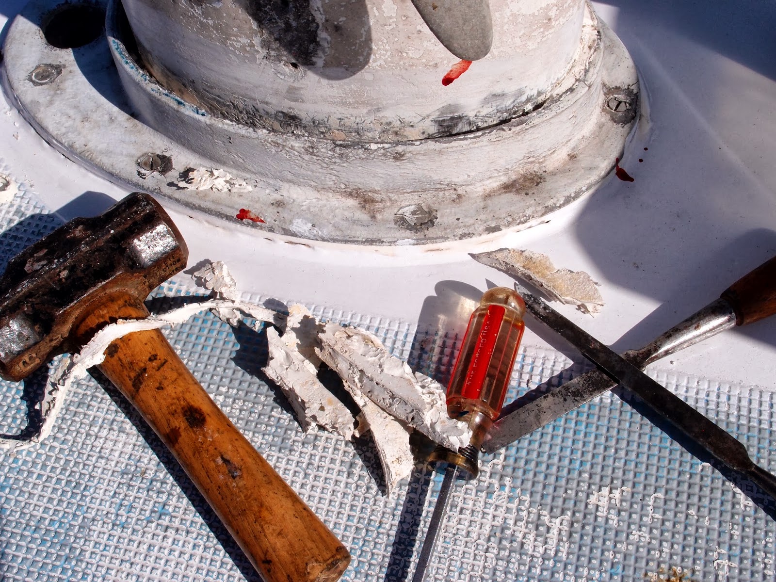 The Log of Hagoth: Chainplates, mast boots: making Oceanus water tight