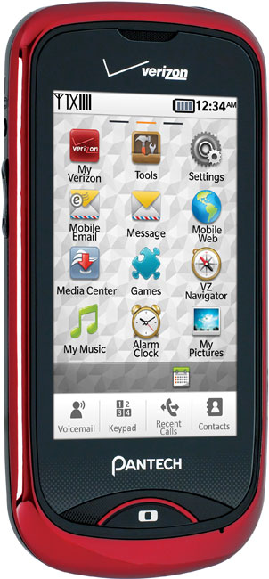 Pantech Hotshot - simple touchscreen phone - Just Another Mobile Phone Blog