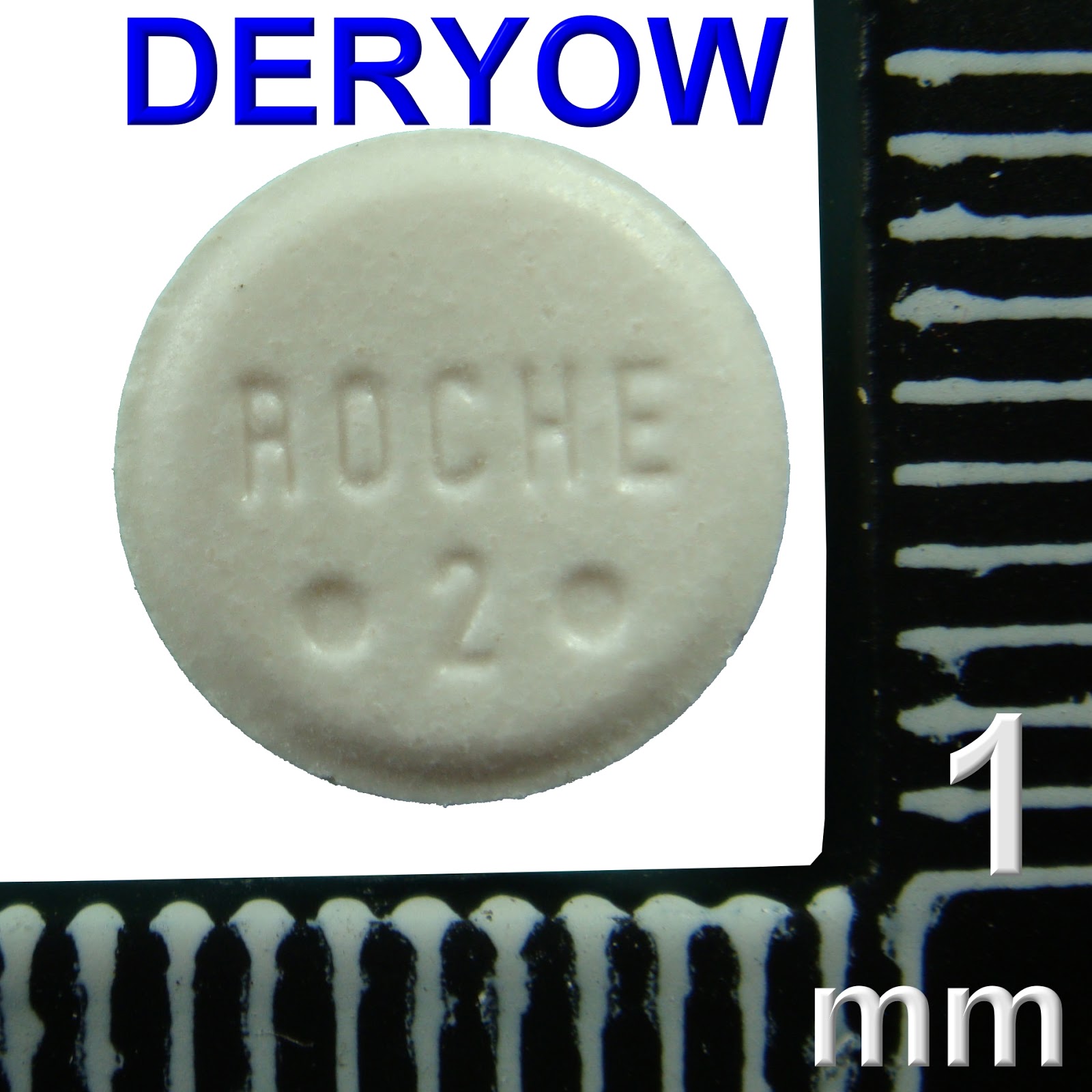 德佑藥局藥袋資訊暨藥品外觀分享: BC03078100 RIVOTRIL【2mg】 TAB.〝羅氏〞 CLONAZEPAM 利福全錠 (管4 ...