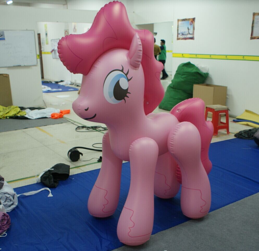 Equestria Daily - MLP Stuff!: Giant Inflatable Fluttershy and Gilda Appears
