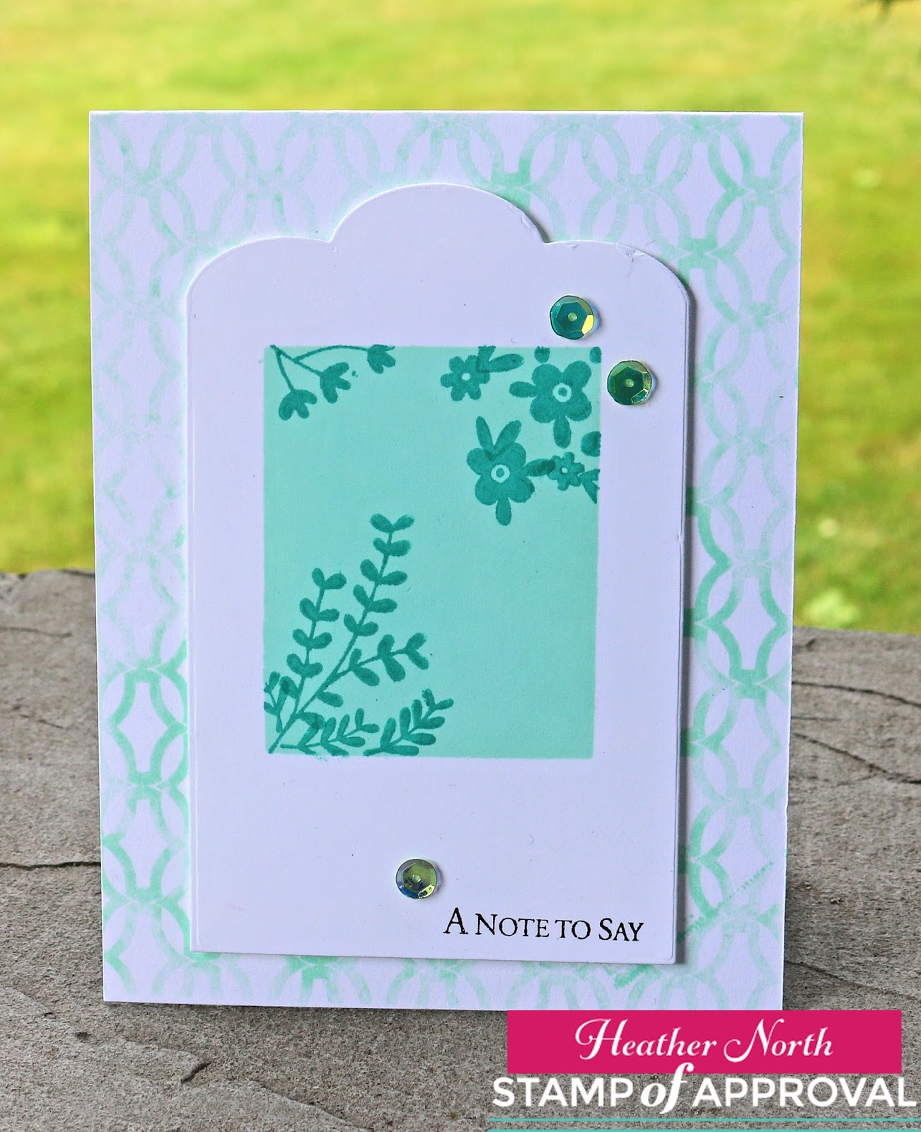 Creative Blessings: Lovely Notes from the Stamp of Approval Lovely ...