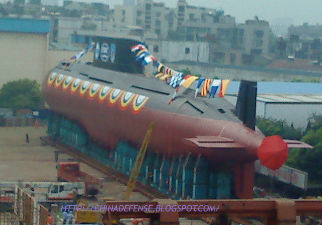 China's latest submarine, very tricky shooting angle ~ China Defense Blog
