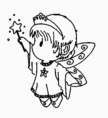 Dibujos y Plantillas para imprimir: Angelitos