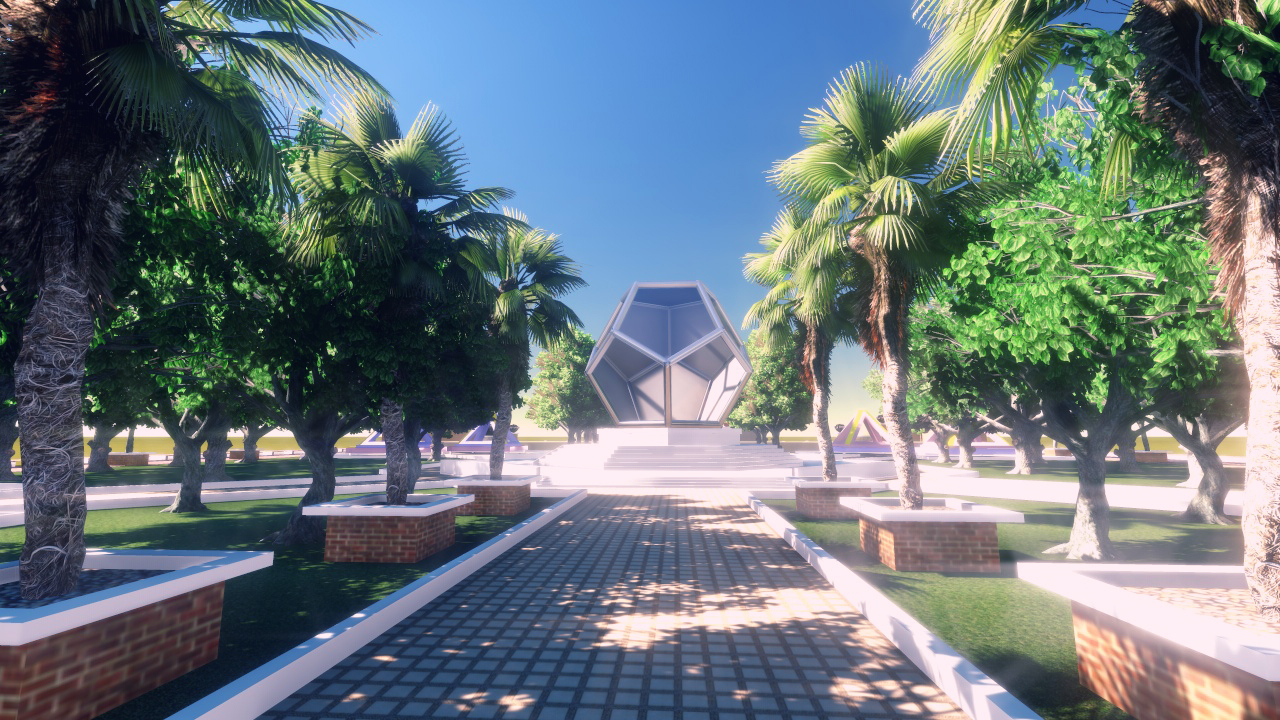 HR_Virtual d'Sign Studio: Desain Landscape Taman Budaya Limboto