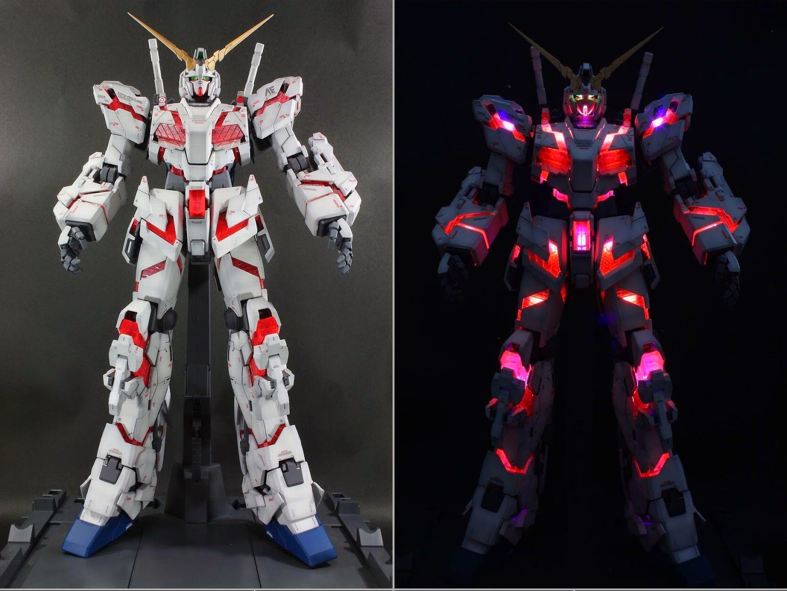 Custom Build: PG 1/60 Full Armor Unicorn Gundam "Sparkle Psycho Frame"