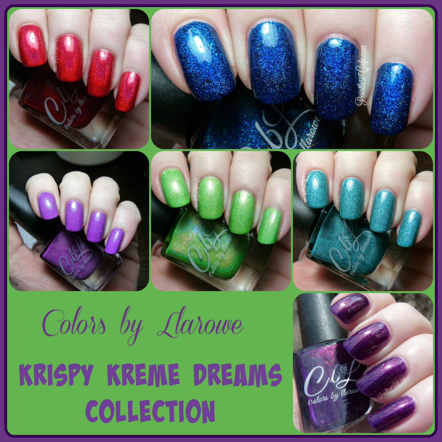 Colors by Llarowe: Krispy Kreme Dreams Collection - Swatches and Review ...