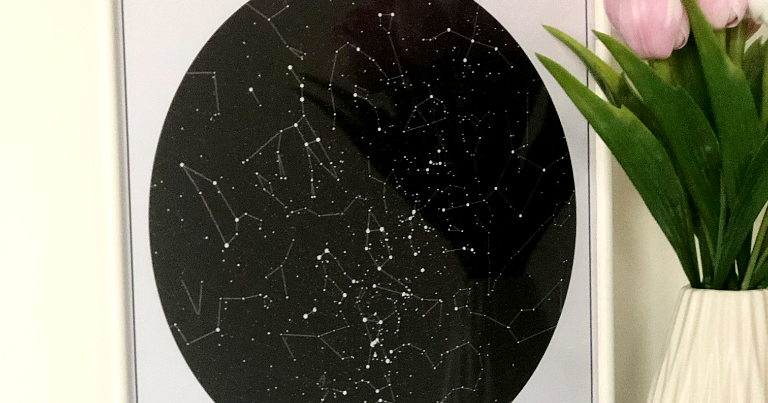 Hvězdné mapy Asteria Maps aneb tip na nápaditý dárek - Little about S.