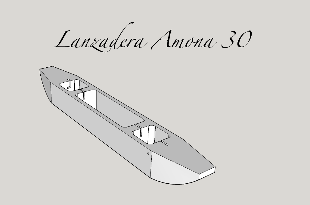 Aitor Martin: Lanzadera Amona 30 en 3D