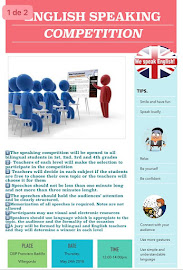 El Complemento Extraescolar: ENGLISH SPEAKING COMPETITION