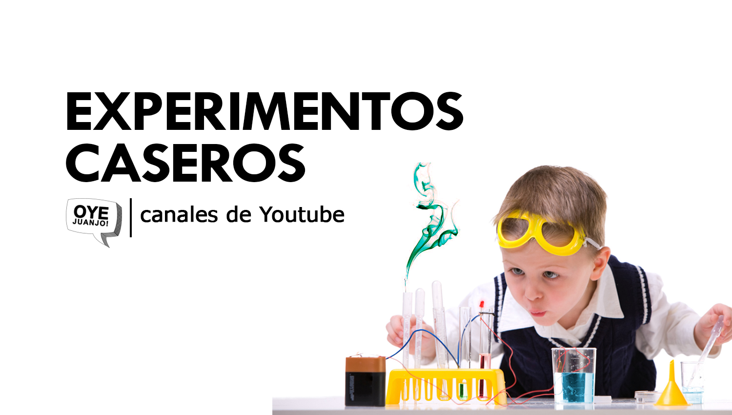 Cinco canales de Youtube para realizar experimentos caseros