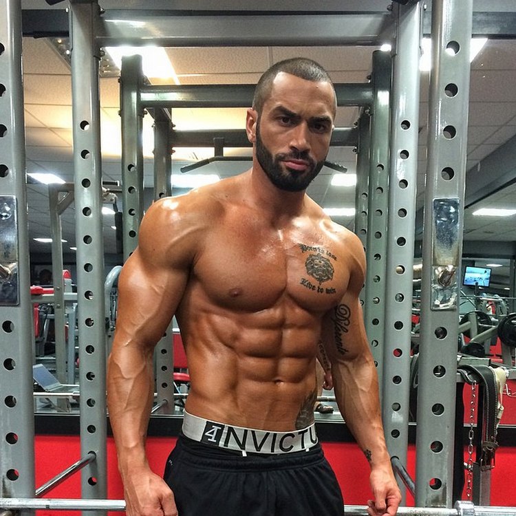 Lazar Angelov - Bodybuilding Model Workout
