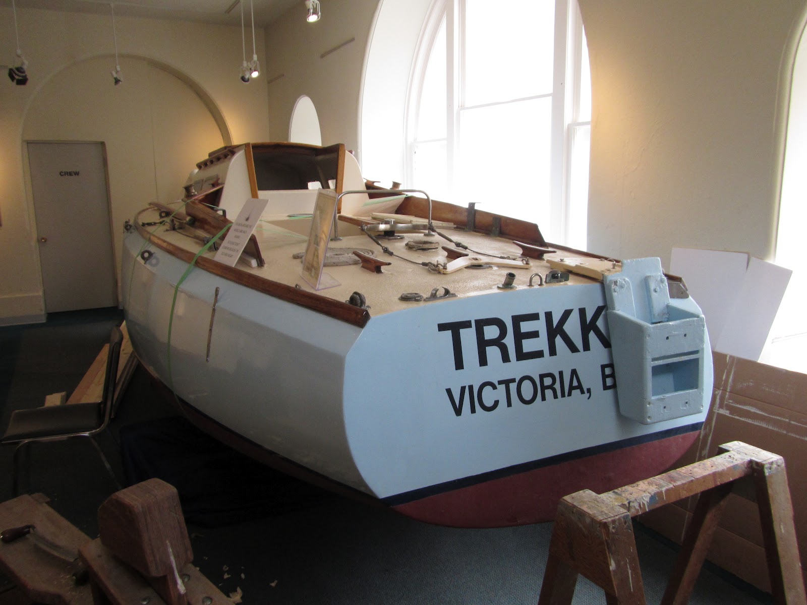 "TERN"--Laurent Giles sloop: A Visit to Trekka!
