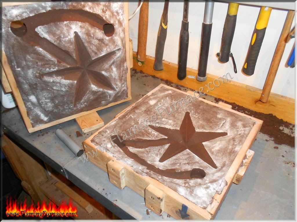 Aluminum star casting using a homemade foundry + tutorials ~ Metal ...