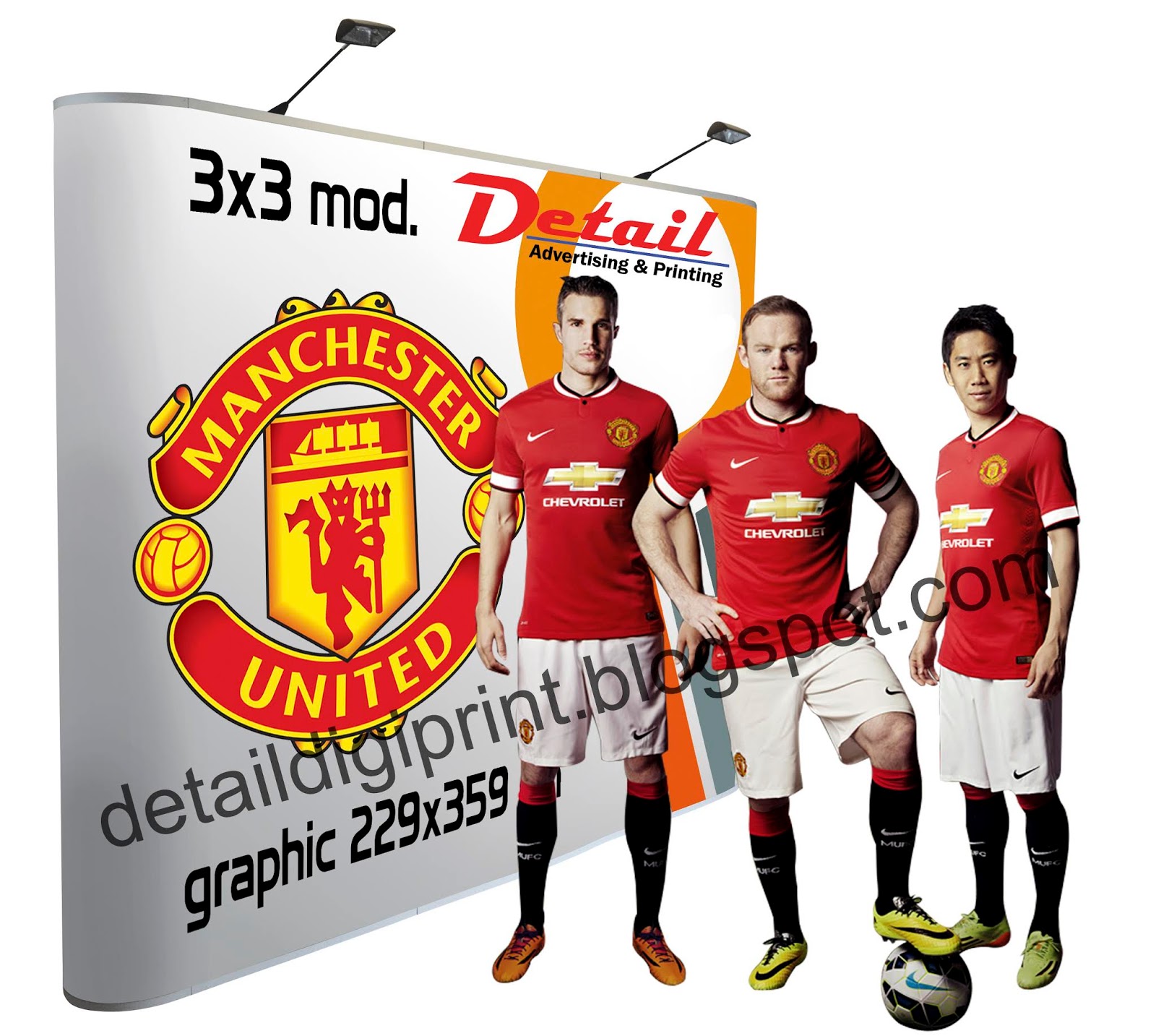 Backwall Portable / Backdrop Portable - Huruf Timbul Surabaya