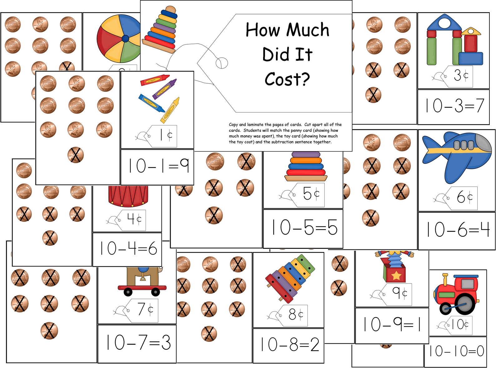 Sunflower Inspirations: Toy Store Math Activities!