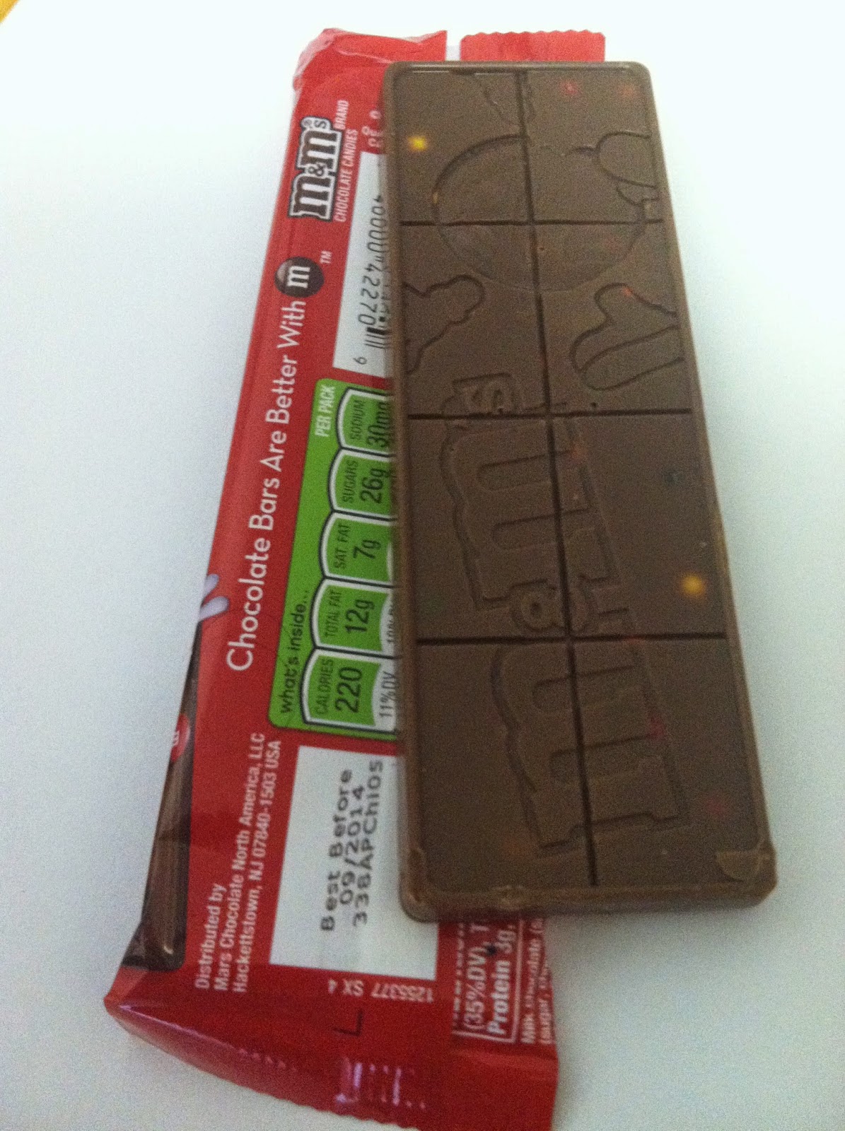 DONT FORGET THE GRAVY: M & M's CHOCOLATE BAR