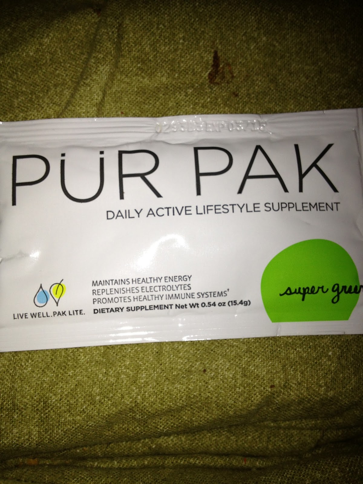 Diaper Derby Adventures: Product review-PUR PAK-Daily Active Lifestyle ...