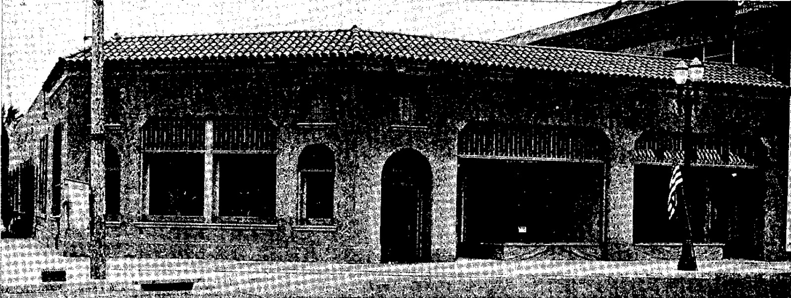 O.C. History Roundup: Santa Ana's Pacific Electric Railway Station, 1927