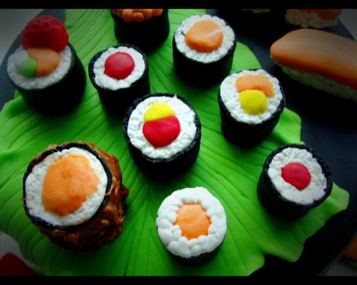 Design my Cake: Bolo Sushi