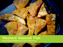 Easy and Sinfully Delicious Recipes: Mustard Kasundi Fish