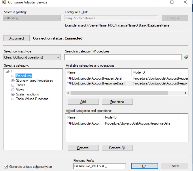 Step by step solution of BizTalk Two-Way WCF-SQL XmlPolling in Send Port