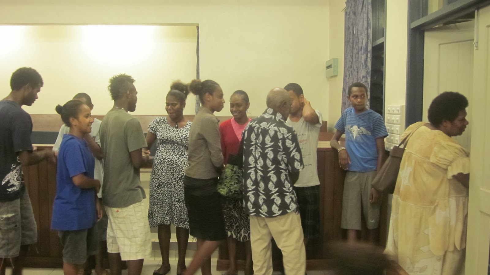 Larsen's Vanuatu Mission: Church College in Vaiola, Samoa